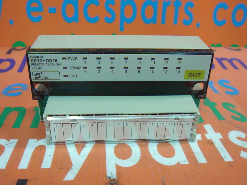 Omron Remote Terminal Srt2 Od16 裕益科技自動化設備可程式編碼器plc分散式控制系統dcs
